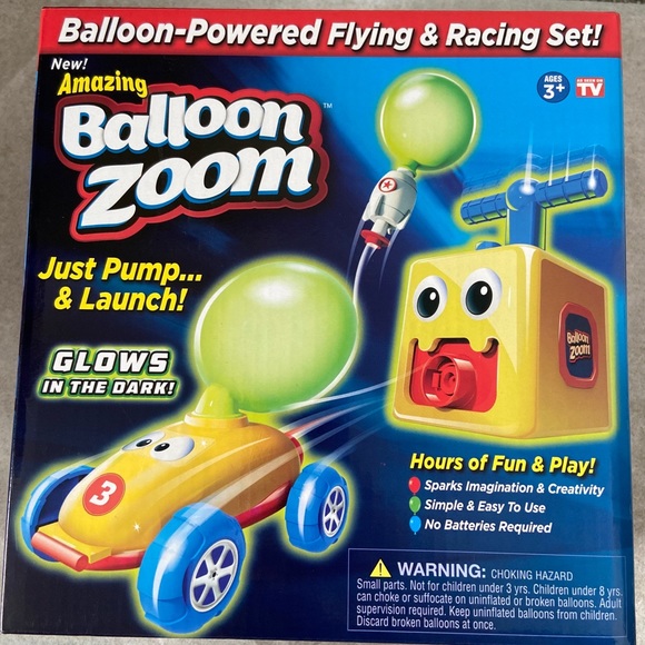 As Seen On TV | Toys | Amazing Balloon Zoom Balloon Powered Flying ...